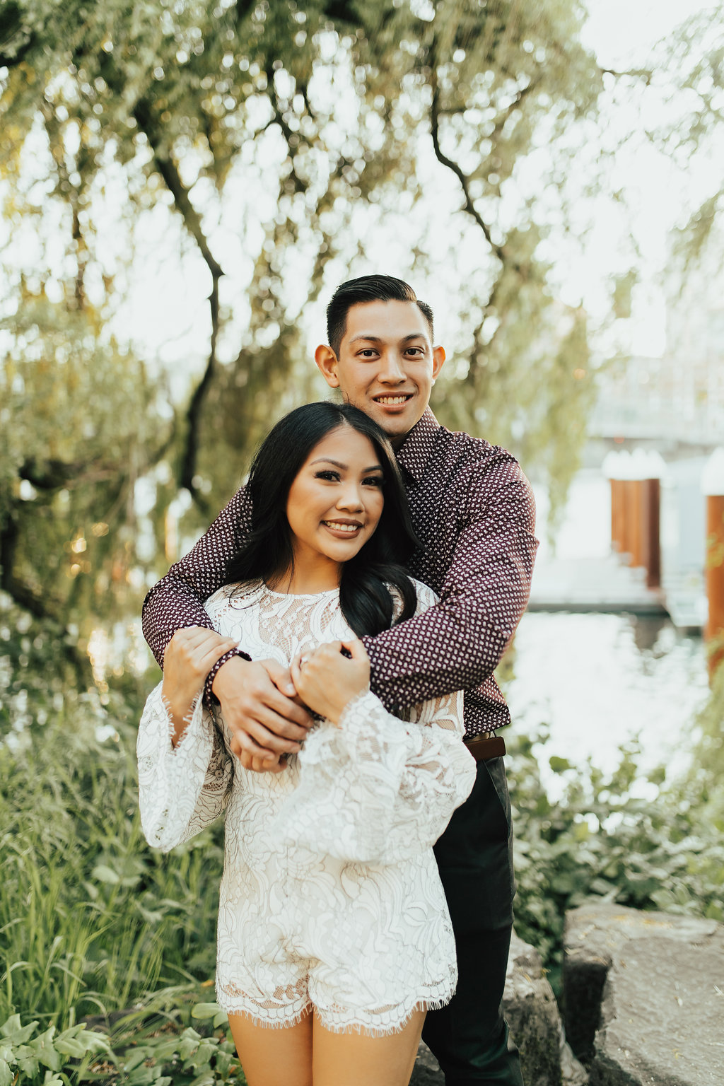 Dominick + Jessica Portland Sunset Proposal – Julia Green